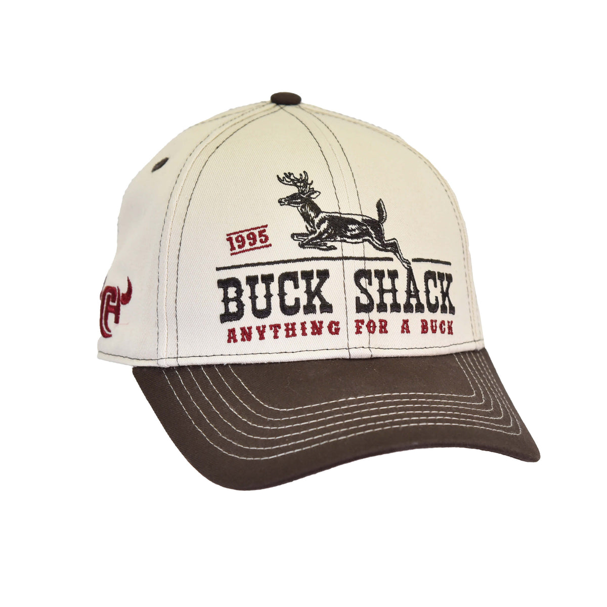Men's Cowboy Hardware Tan "Buck Shack" Baseball Cap